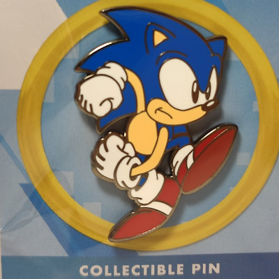 Sonic The Hedgehog Speedy Sonic Enamel Pin Official Sega Collectible ...
