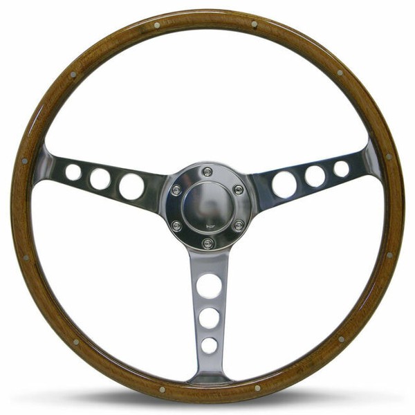 SAAS Steerling Wheel Wood Polished Alloy 15" - (9348391002809) for sale ...