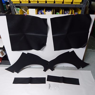 New Interior Rear Arch Panel Trim Kit Triumph Spitfire 1971-1980 Black ...