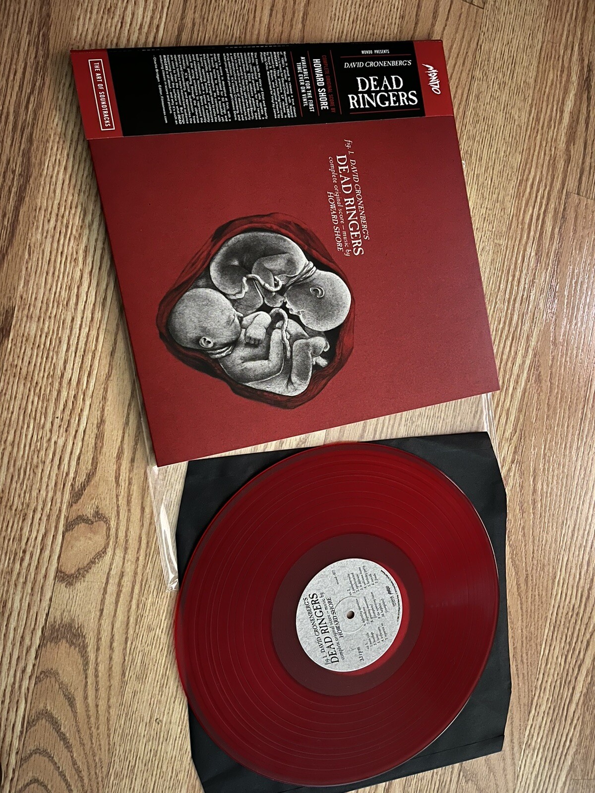 Dead Ringers Howard Shore 2016 RED Mondo Vinyl LP Cronenberg gatefold M ...