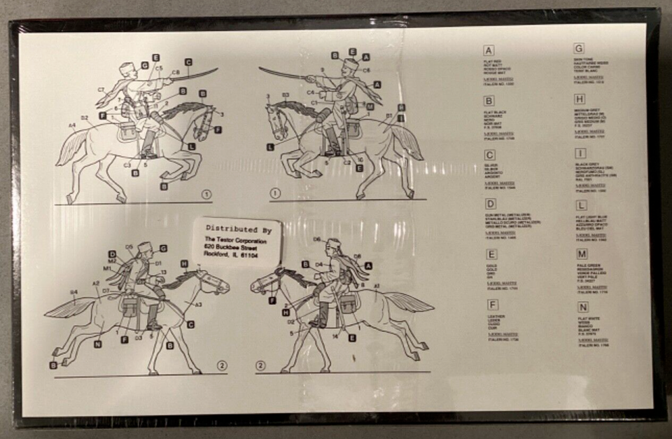 Italeri 352 Soviet Cavalry WWII Cossacks 1:35 Scale Model Kit 1/35 ...