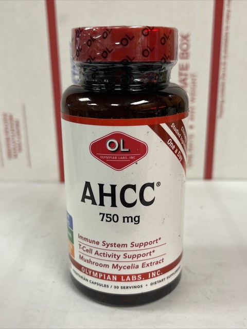 Olympian Labs AHCC Capsules 750 MG 30 Count for sale online | eBay