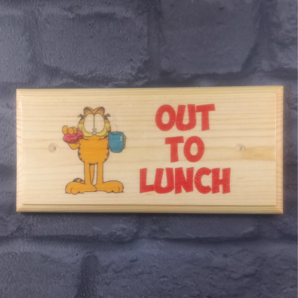 Office Closed For Lunch Sign