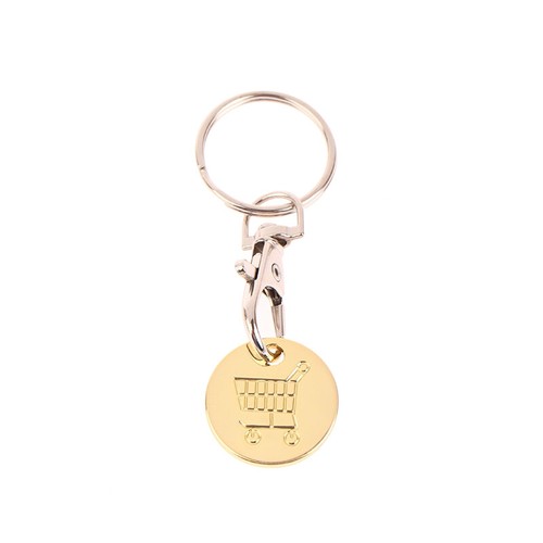 Shopping Trolley Remover Key Ring Token Chip Practical Metal Portable ...