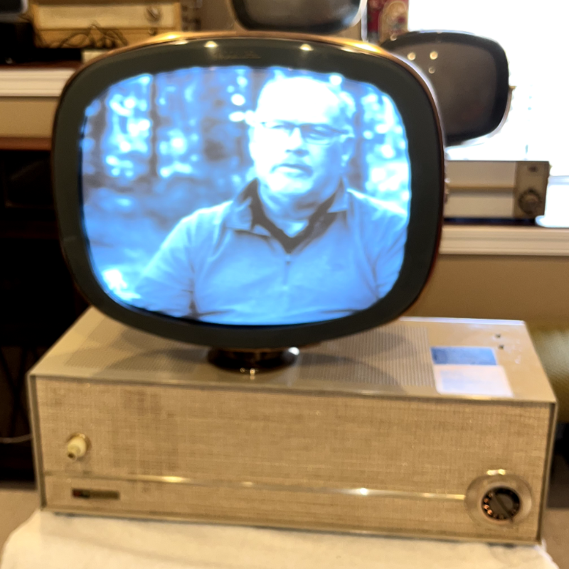 PHILCO PREDICTA TV 1950'S SCREEN AND SOUND COME ON WHEN PLUGED IN | eBay