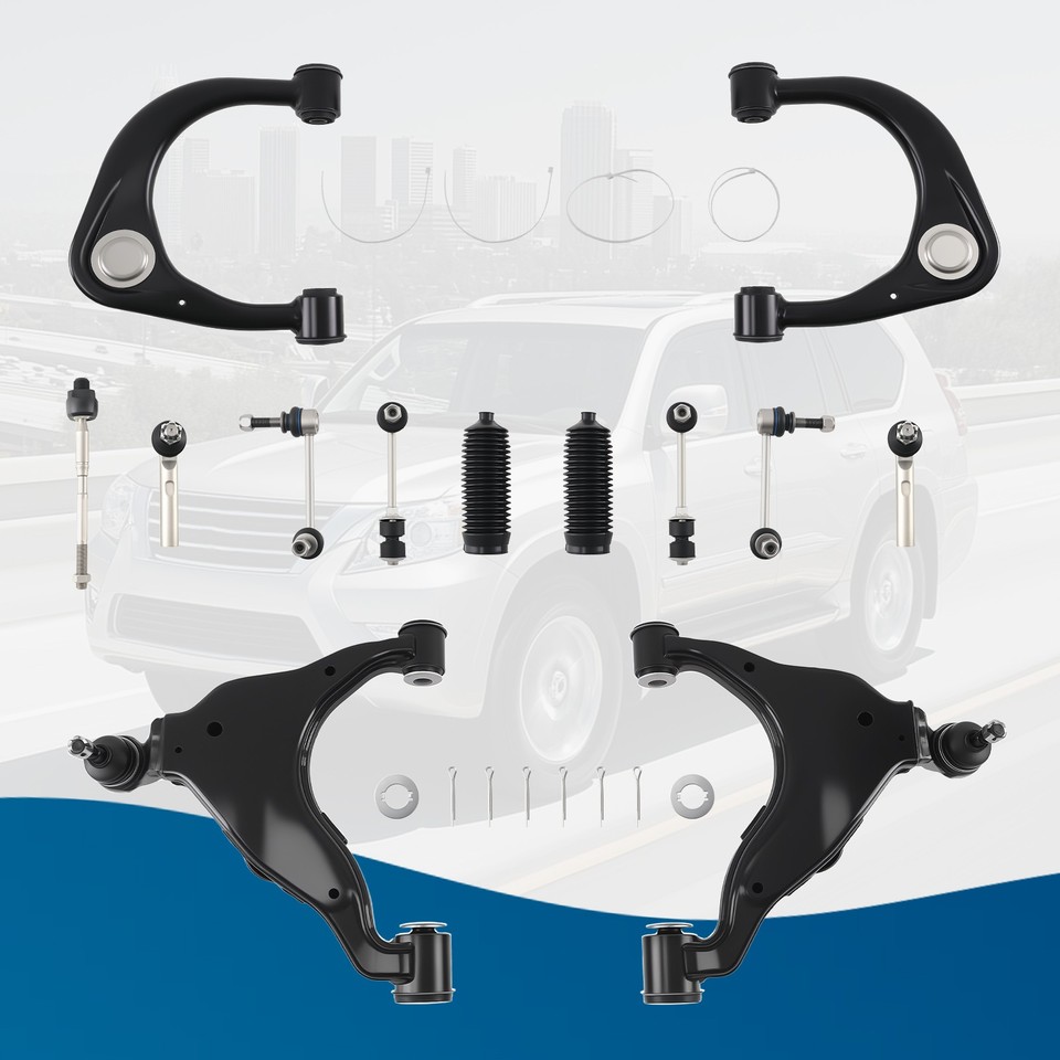 14x Front Suspesnion For 4Runner GX470 2003-2009 Upper Lower Control ...