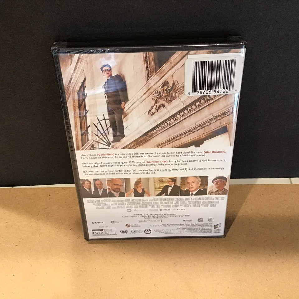 “GAMBIT” DVD 'REVENGE IS A WORK OF ART’ Colin Fifth/Cameron Diaz | eBay