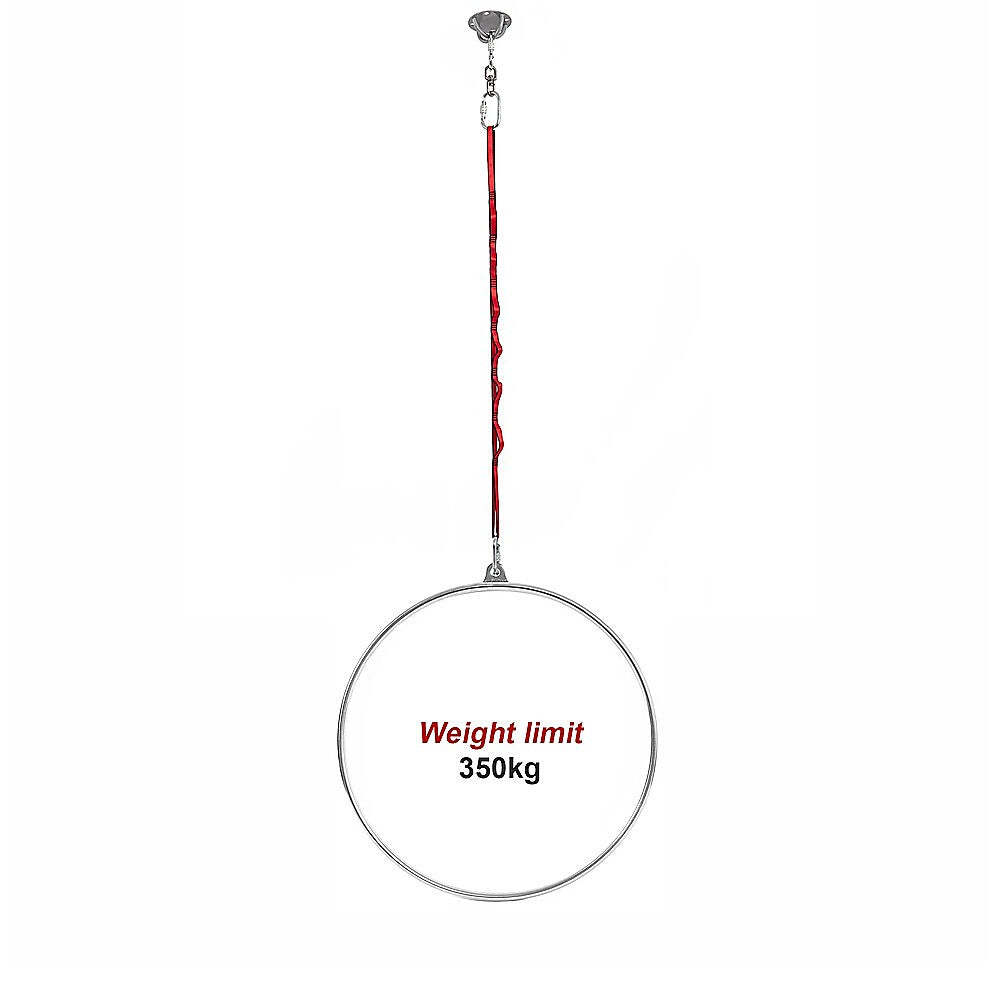 Aerial Yoga Hoop 90CM Lyra Hoop Circus Single Point Aerial Ring Set | eBay