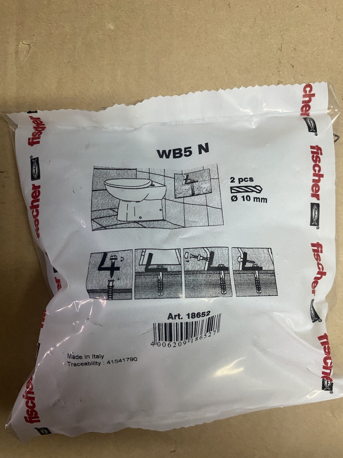 Fischer Wand-WC Befestigung (WB9N) | Compra online en eBay