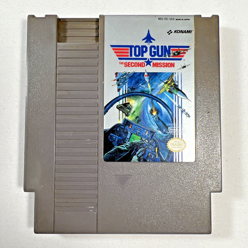 Top Gun: The Second Mission (NES Nintendo, 1990) Konami Authentic OEM ...
