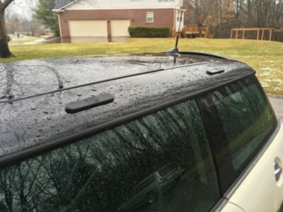 2x Mini Cooper and S R53 Roof Bar Cover Replacement Rail Trim Rack Lid ...