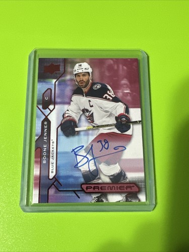 2021-22 Upper Deck Premier Hockey #81 Boone Jenner - AUTOGRAPHED | eBay