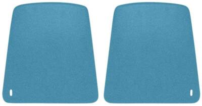 For 1968-69 Camaro, Firebird; Bucket Seat Back Panels; Medium Blue ...