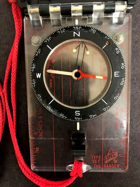 Vintage Silva Ranger Type 15T Navigation Compass Leather Belt Case | eBay