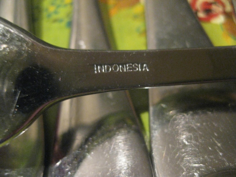 7 Spoons ONEIDA Islet 18/10 Stainless Flatware Indonesia Spoons | eBay