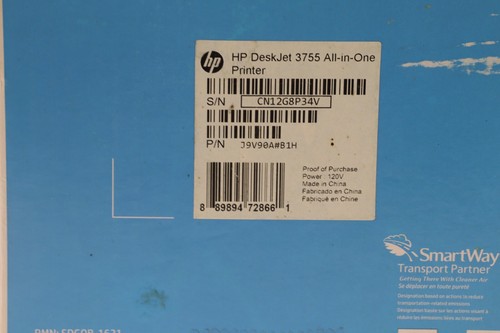 HP DeskJet 3755 Inkjet Printer for sale online | eBay