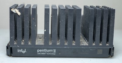Vintage Intel Pentium II 80522PX266512EC 266MHz 512KB cache CPU module ...