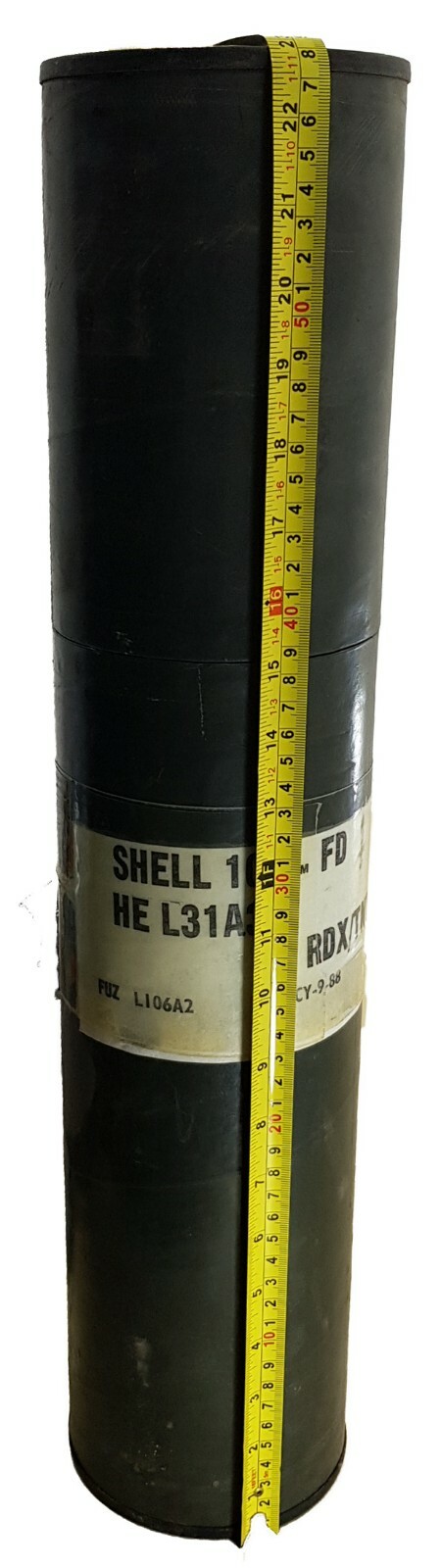Artillery Shell Howitzer Mortar Cardboard Storage Tube 105mm 58(H)x13(D ...