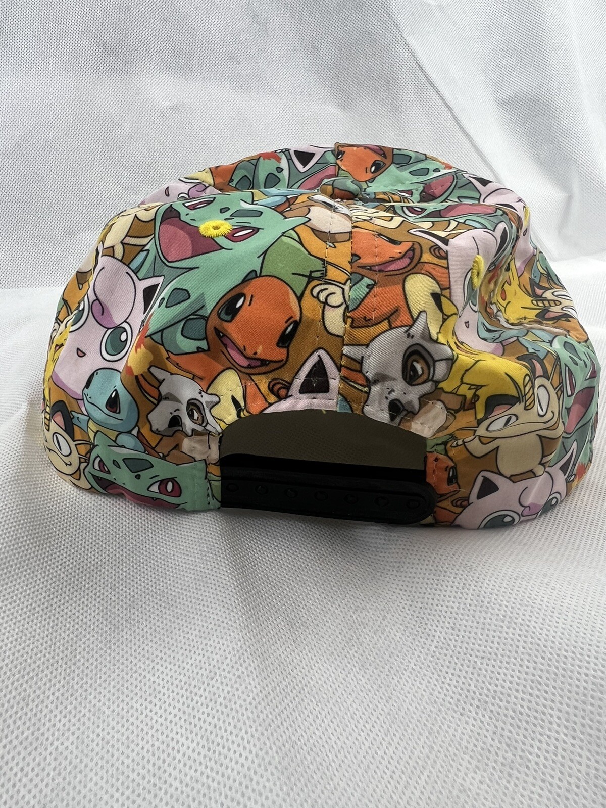 2018 POKEMON CHARACTERS ALL OVER PRINT SNAPBACK HAT C… - Gem