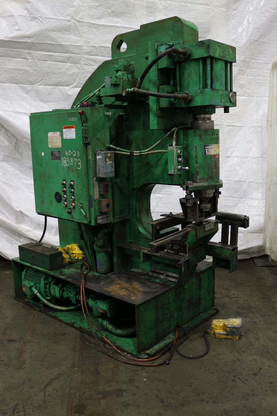 125 TON HILL ACME MODEL #7 HYRAULIC PUNCH: YODER #73291 | eBay