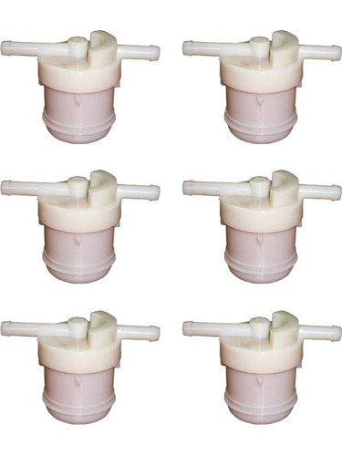 6 x Sakura In-Line Fuel Filter FS-1701 fits Asia Motors Rocsta 1.8 ...