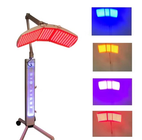 LED Facial Photon Light 7 Colors Beauty Skin Device Therapy PDT Lamp ...