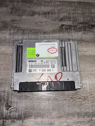 2007 - 2010 BMW X5 E70 4.8L ECU ECM DME Engine Control Module Unit ...