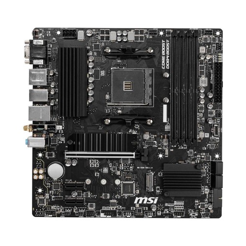 MSI B550M Pro-VDH WIFI MS-7C95 Ver.1.4 Mainboard Micro-ATX Sockel AM4 ...