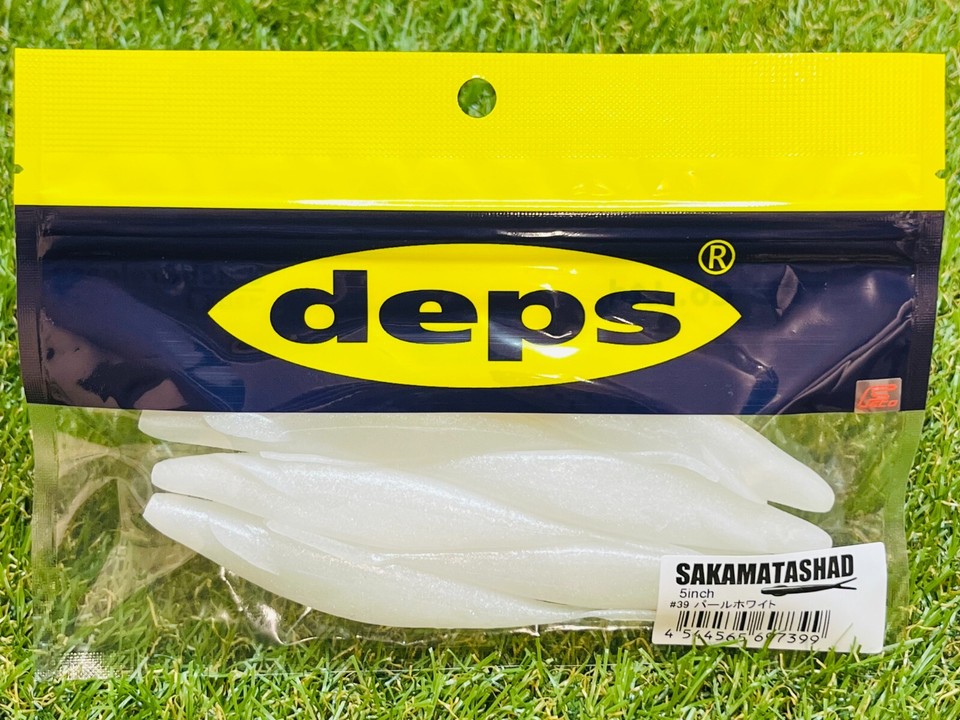 Deps Sakamata Shad 5" Fishing Soft Plastic Fluke Jerkbait JDM [From 23 ...