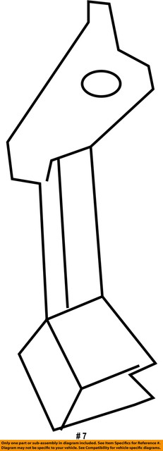 Hyundai OEM 12-17 Accent Front Bumper-side Bracket Left 865831R000 for ...