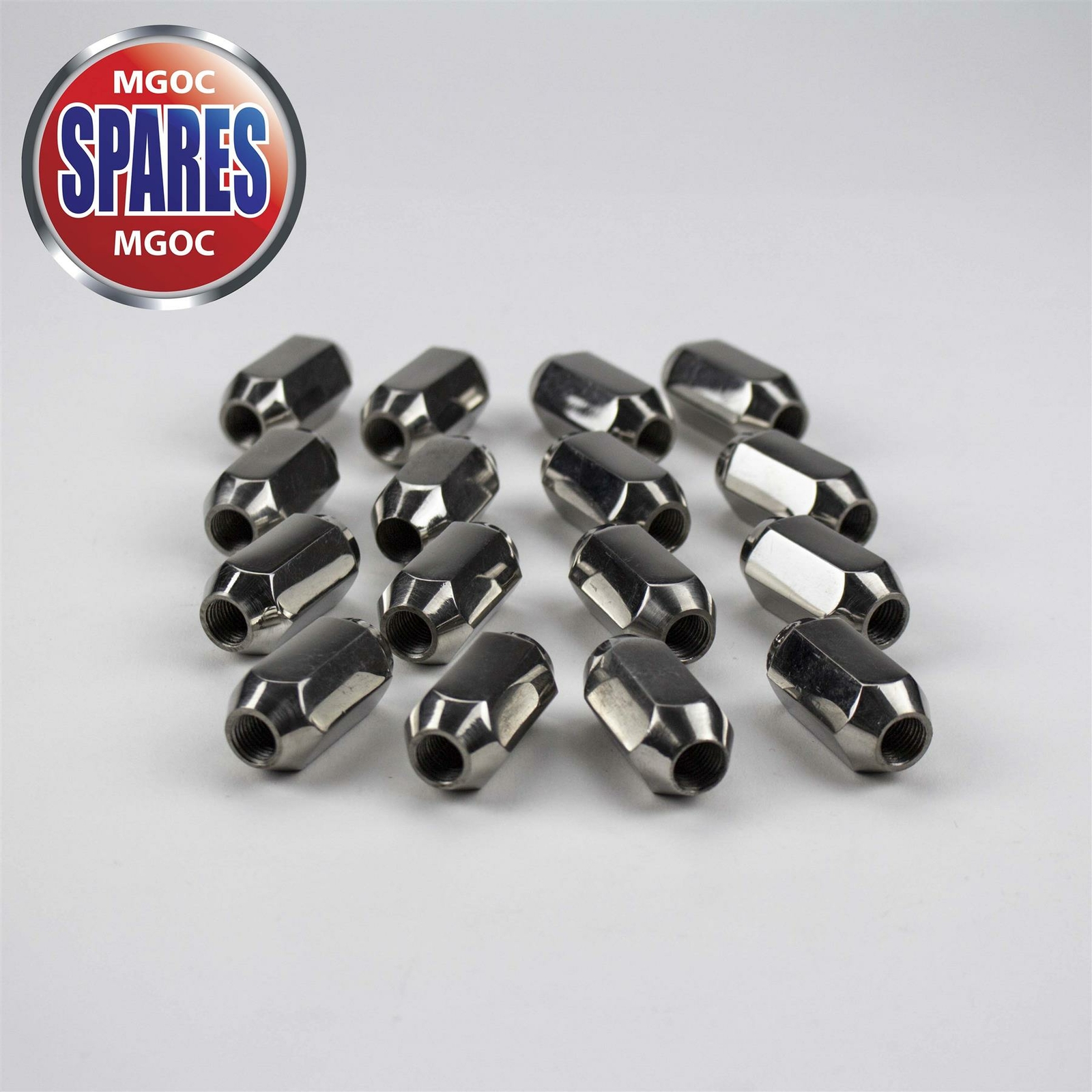 Classic MG Midget Stainless Steel Wheel Nut Rostyle Wheels AHA8785 Set ...