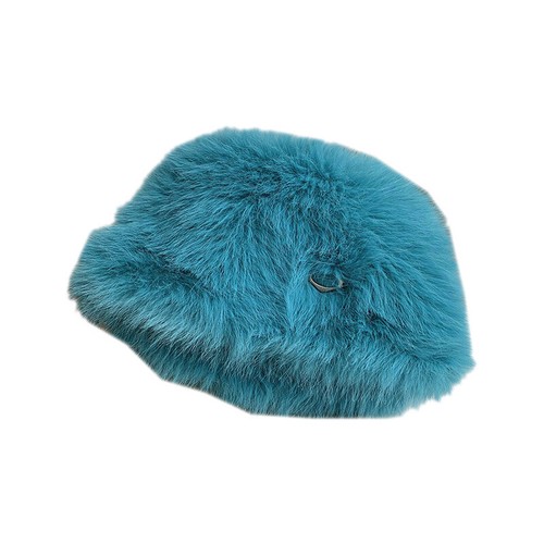 Women Faux Fur Hat Russian Cossack Cap Beanie Fluffy Ushanka Ski Caps ...