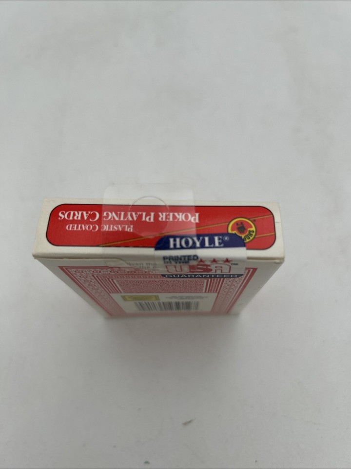 Vintage Shop Rite Plastic Coated Playing Cards Red Hoyle - New Sealed ...