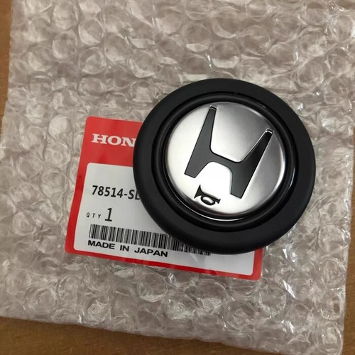 Black&Silver JDM Steering Wheel Horn Button For Honda Acura NSX EG6 EK9 ...