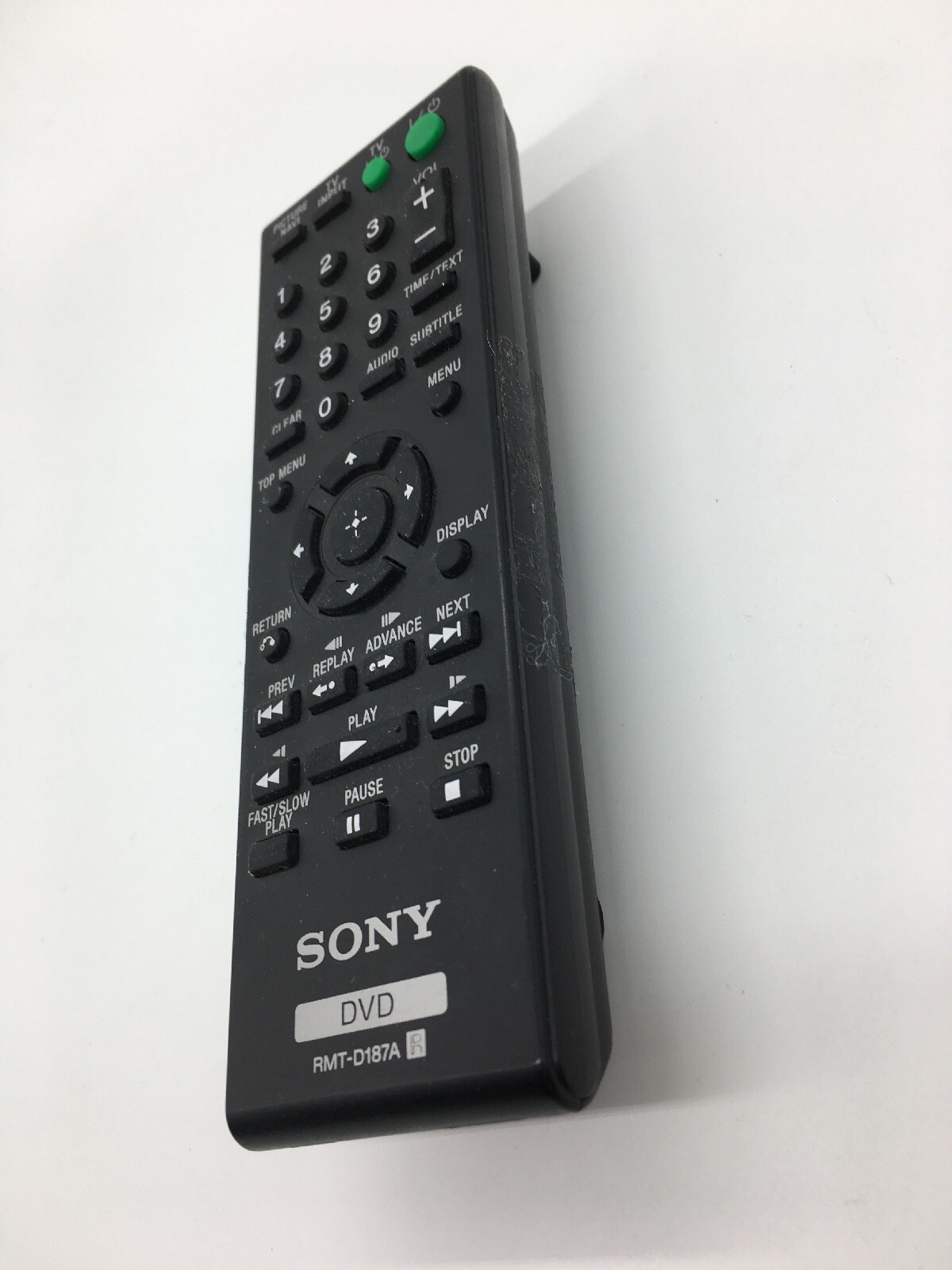 Original Sony RMT-D187A DVD Player Remote Control C6 | eBay
