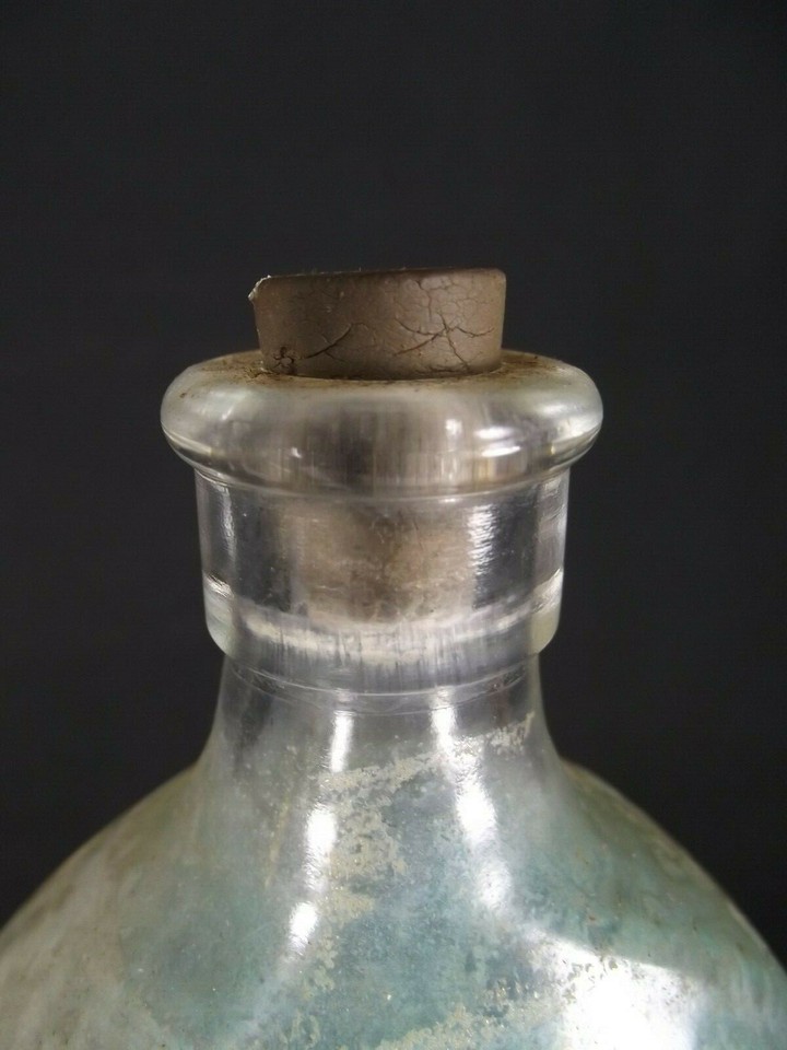 ANTIQUE BOTTLE LOT 5 total LABELS LIDS CORKS Poison Ivy Avalon Almond ...