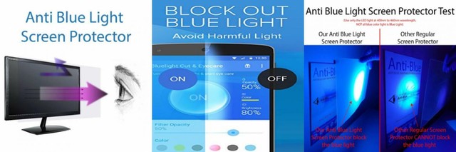 Anti Blue Light Screen Protector (3 Pack) for 22 Inches Widescreen ...
