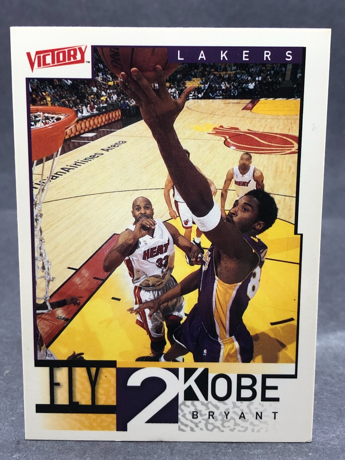 2000-01 Upper Deck Victory Fly 2 KOBE BRYANT Card No. 302 NM-MT Lakers ...