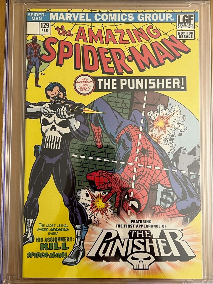 Amazing Spider-Man #129 Lion's Gate Reprint 2004 Marvel CGC 9.8 White ...