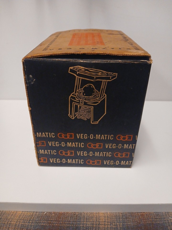 Vintage Original Veg-O-Matic Food Preparer Vtg 1961 All Blades Item ...