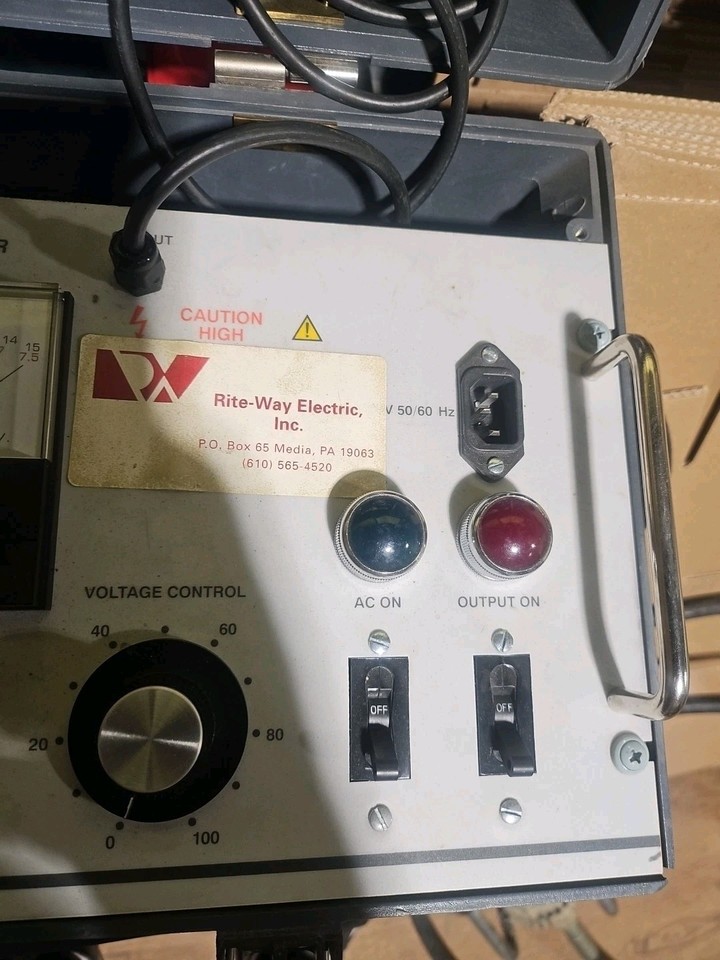 Biddle Megger 210415 15kV Megohmmeter Insulation Voltage Tester 15 kV ...