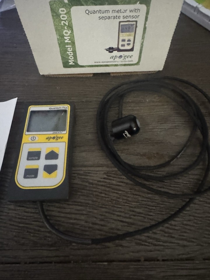 Apogee Quantum Meter Separate Sensor MQ – 200 Light Par Meter | eBay