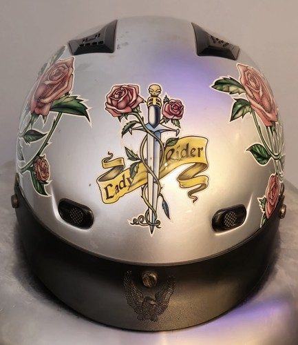 rodia lady rider helmet RHD 200V Size Small | eBay