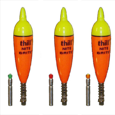 Thill Nite Brite lighted Bobber - Choose your size & Color - Combined ...