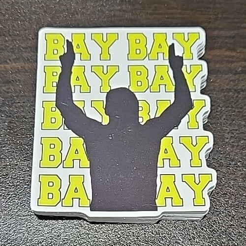 Vintage Wrestling Sticker Bay Bay WWE AEW | eBay