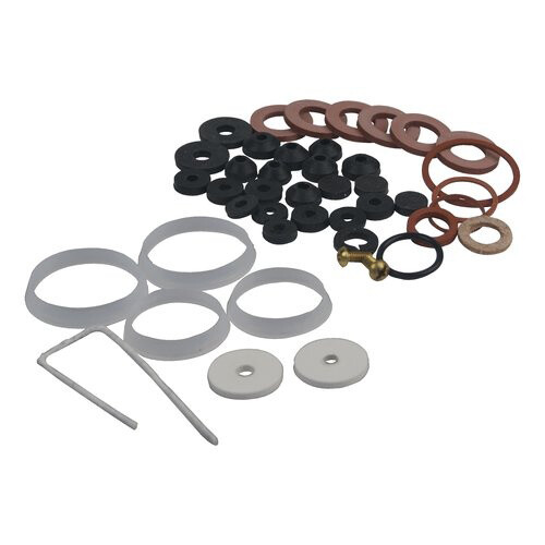 Peerless 45-PCS PLUMBING REPAIR KIT Washers Screws Faucet Sink Bathroom ...