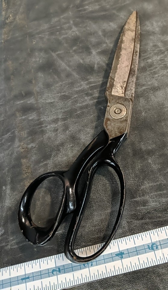 VINTAGE WISS INLAID 20 W HEAVY DUTY SCISSORS STEEL FORGED | eBay