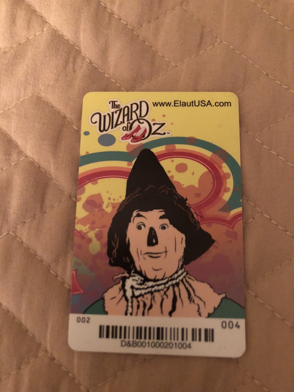 Scarecrow Elaut Card The Wizard of Oz Arcade Coin Pusher Game Dave and ...