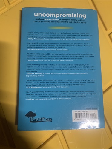 Uncompromising : How an Unwavering Commitment to Your Why Leads to an ...