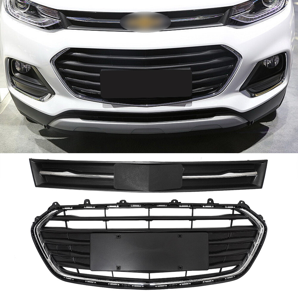 For Chevrolet Trax 2017 2018 2019 2021 Front Bumper Grille Upper Lower ...